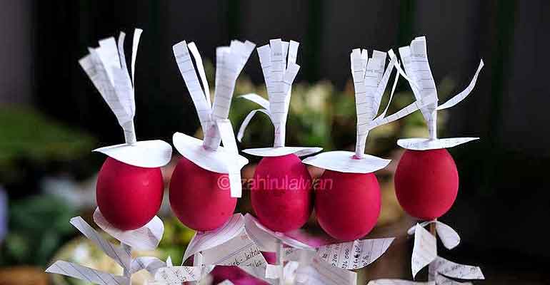 Inilah Makna Filosofis Telur Merah atau Endhog Abang di Sekaten Jogja ...